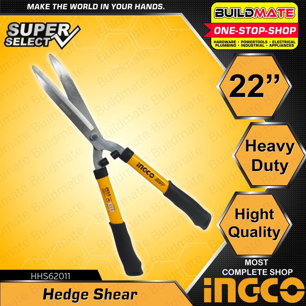 INGCO Garden Plant Hedge Grass Shear Scissor 22" Super Select For Gard ...