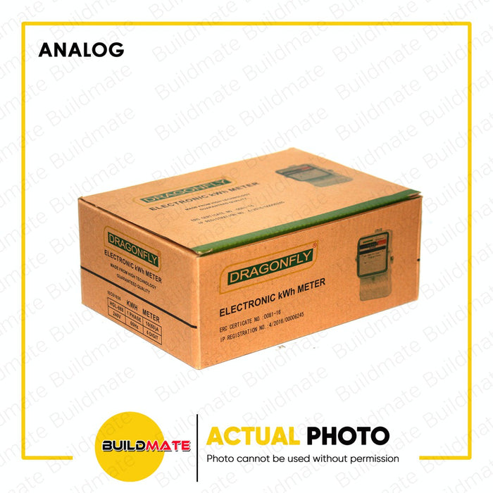 DRAGONFLY Electric Meter KWH Submeter DIGITAL / ANALOG ERC Approved •B ...