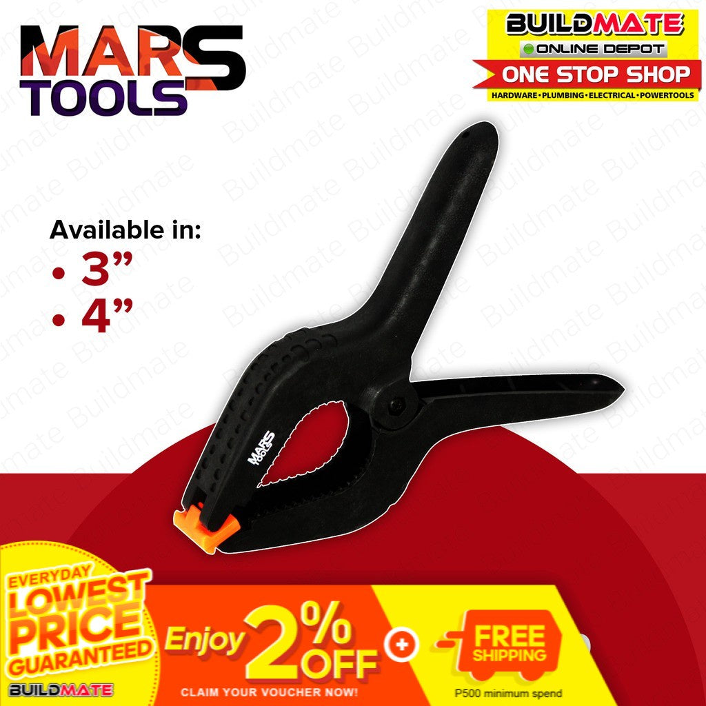 MARS TOOLS Nylon Spring Clamp Wood working Backdrop Clip / Holder 3 ...