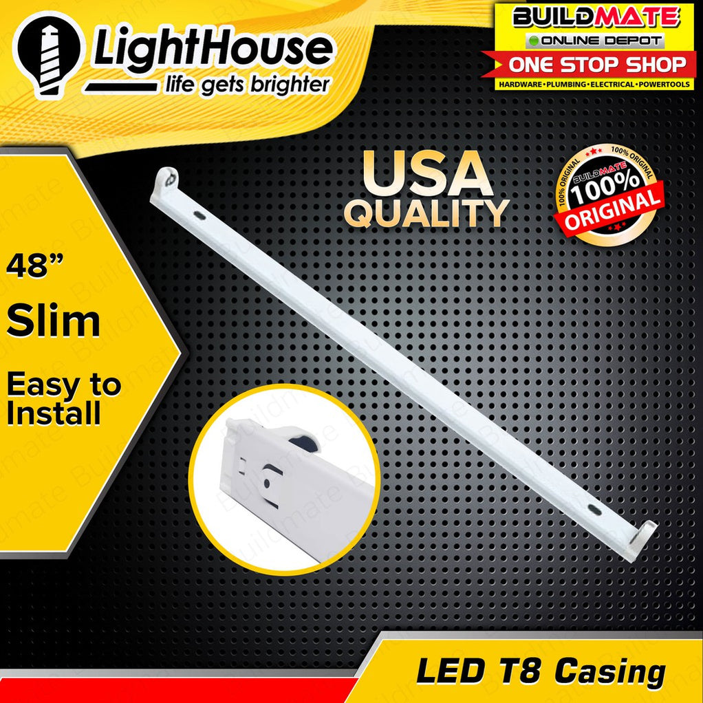 LIGHTHOUSE LED T8 Fluorescent Tube Housing Casing 20W HOLDER ONLY LHT8 ...