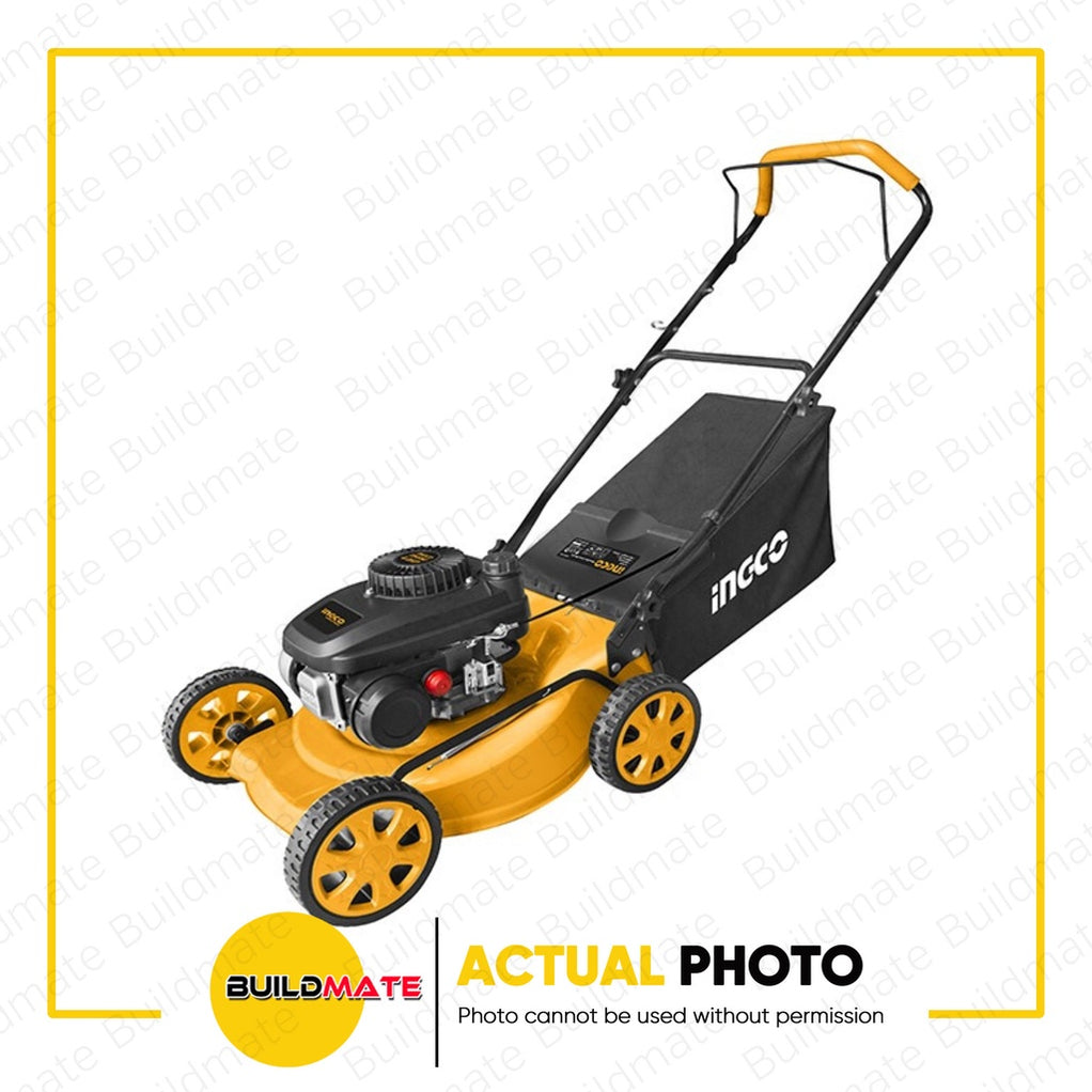 INGCO Gasoline Lawn Mower 3.0KW 4HP 4-Stroke Hand Push Type GLM141181 ...