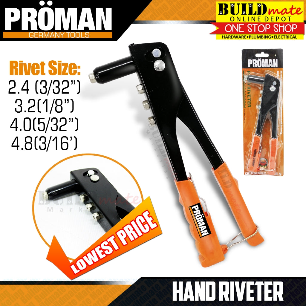 PROMAN Hand Riveter •BUILDMATE• — Buildmate