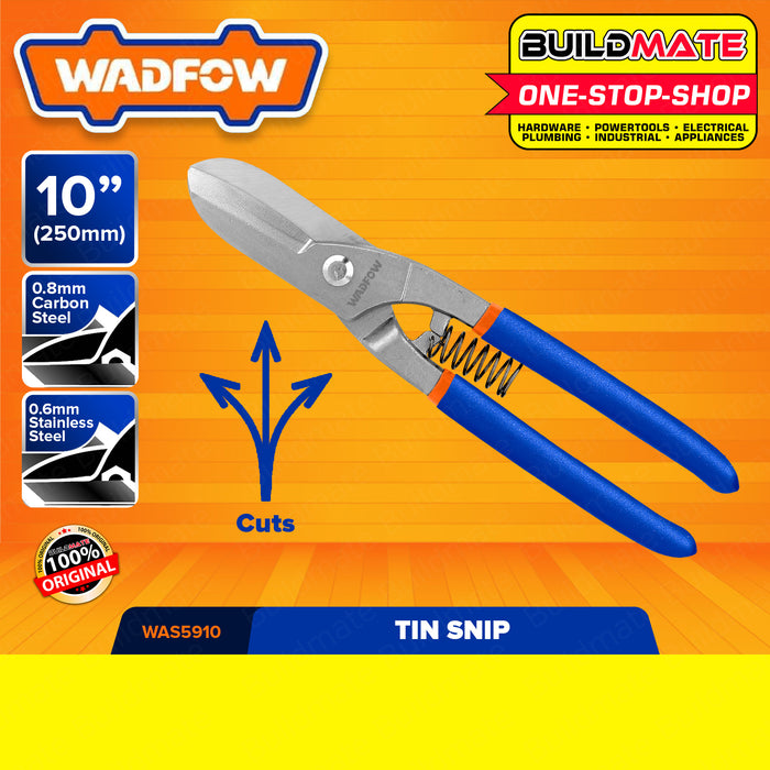 WADFOW Metal Tin Snip 8" Inch Gunting Yero Metal Cutting Shears Tin Sn ...
