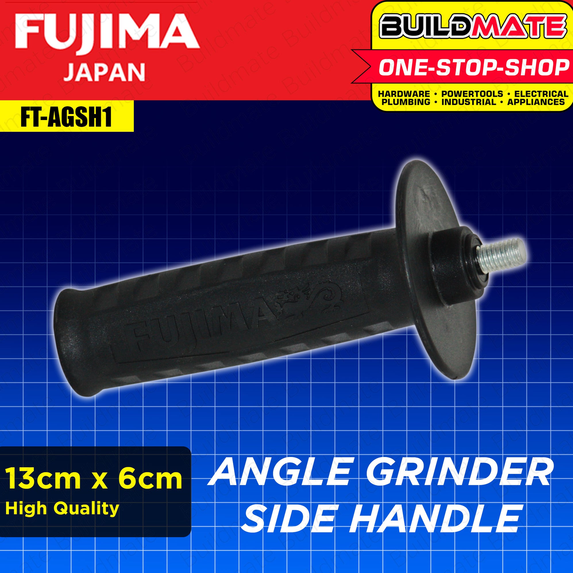 FUJIMA JAPAN Angle Grinder Side Handle FT-AGSH1 •BUILDMATE• — Buildmate
