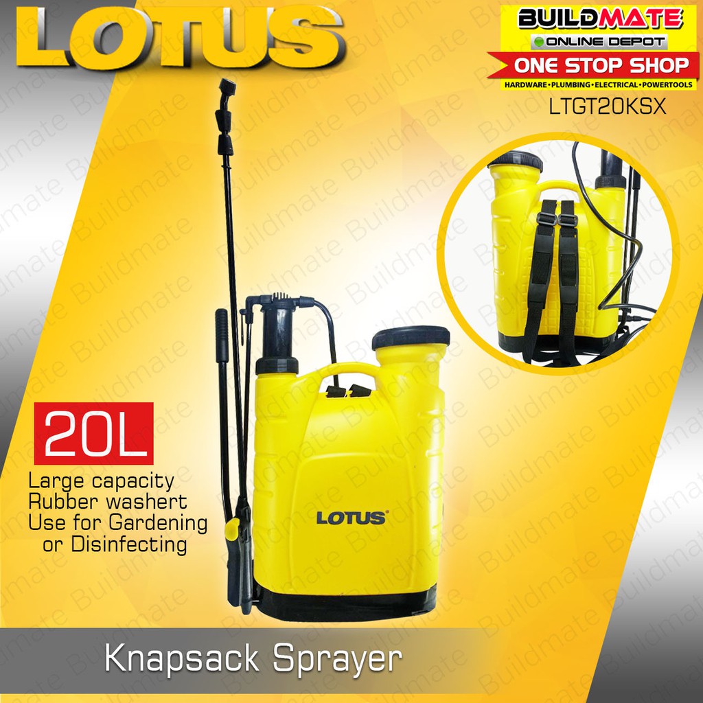 LOTUS 20L Knapsack Sprayer Manual Agricultural Garden Spray LTGT20KSX ...
