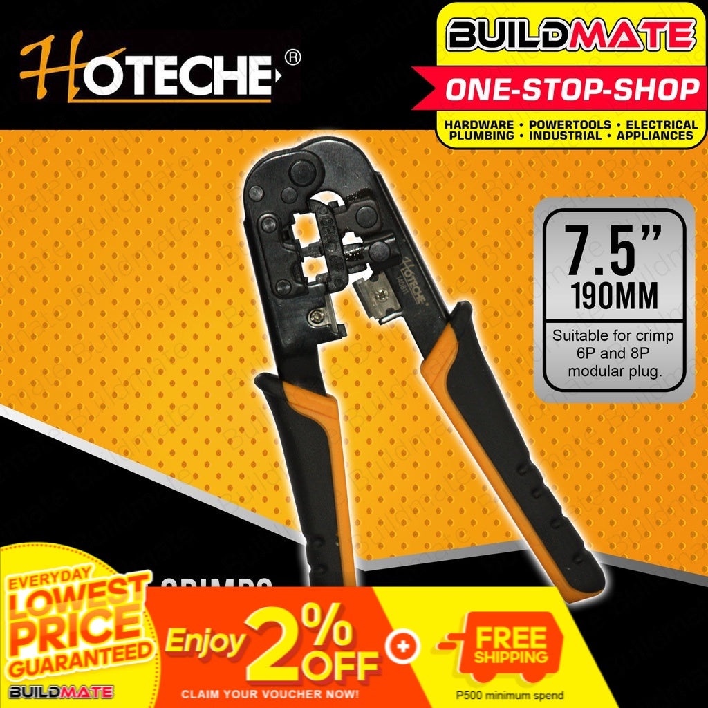 HOTECHE Modular Crimps Crimping Tool 7.5'' 190mm HTC-140811 •BUILDMATE ...