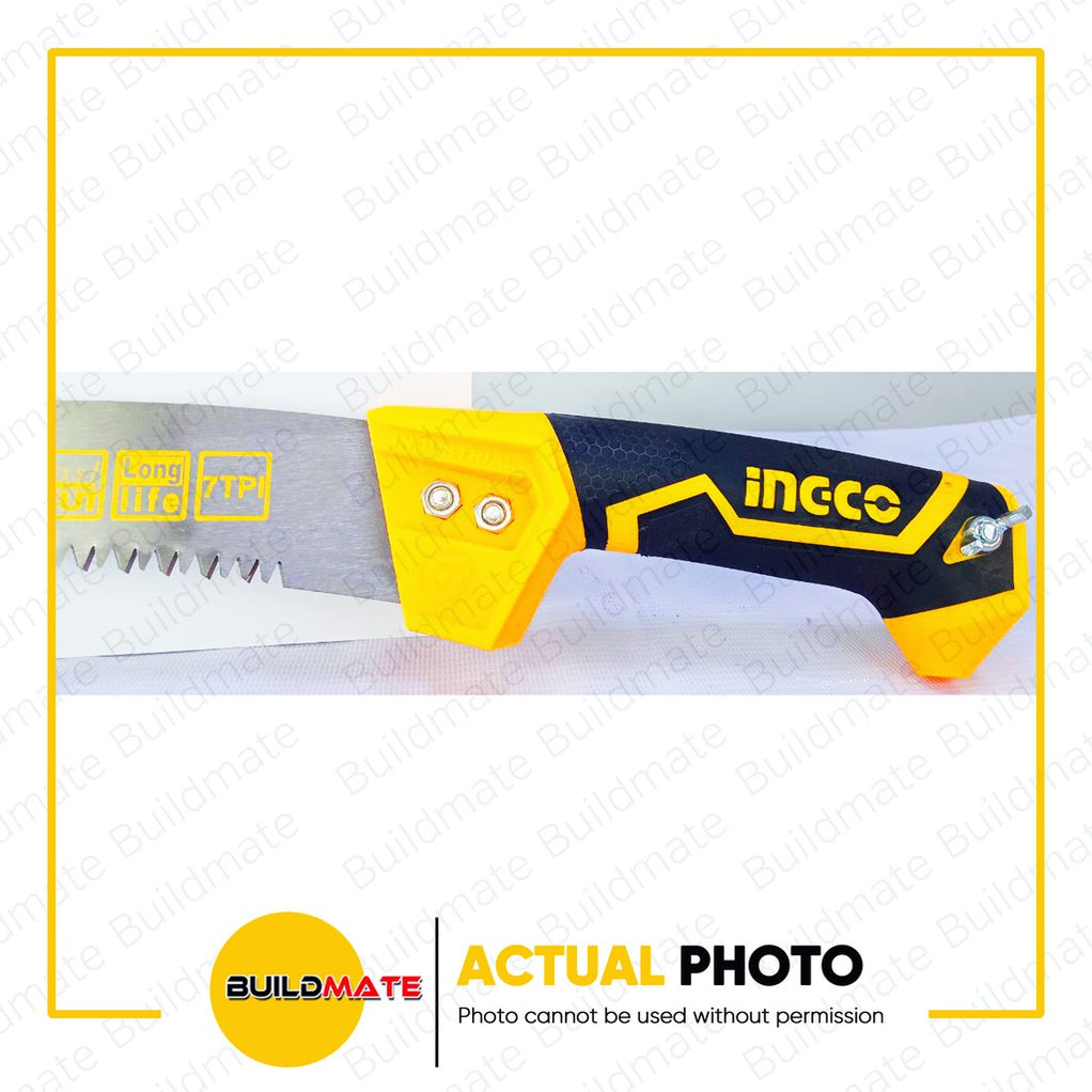 INGCO Curved Pruning Saw 13" 330mm HPS33028C •BUILDMATE• IHT — Buildmate