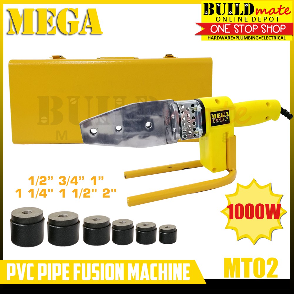 MEGA PVC Pipe Fusion Machine 1000W MT02 •BUILDMATE• — Buildmate