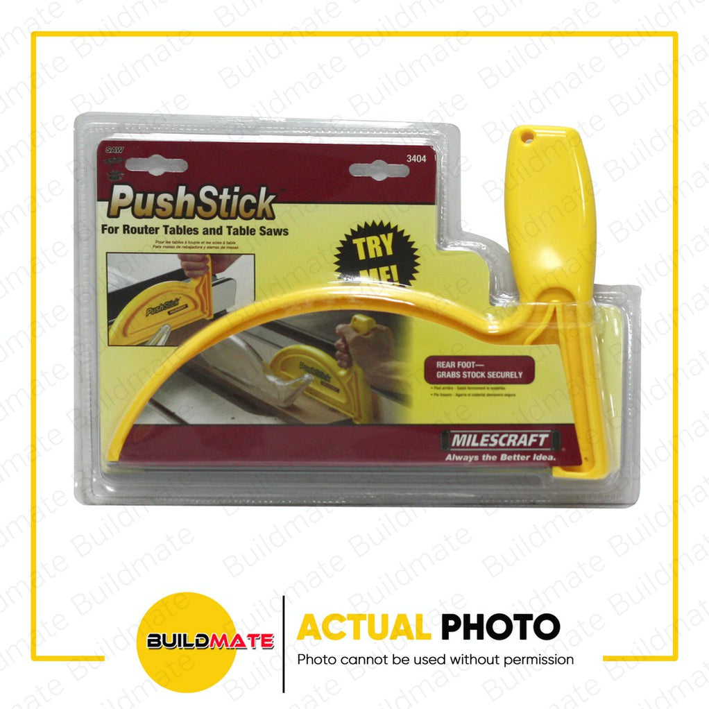 MILESCRAFT Push Stick #3404 •BUILDMATE• — Buildmate