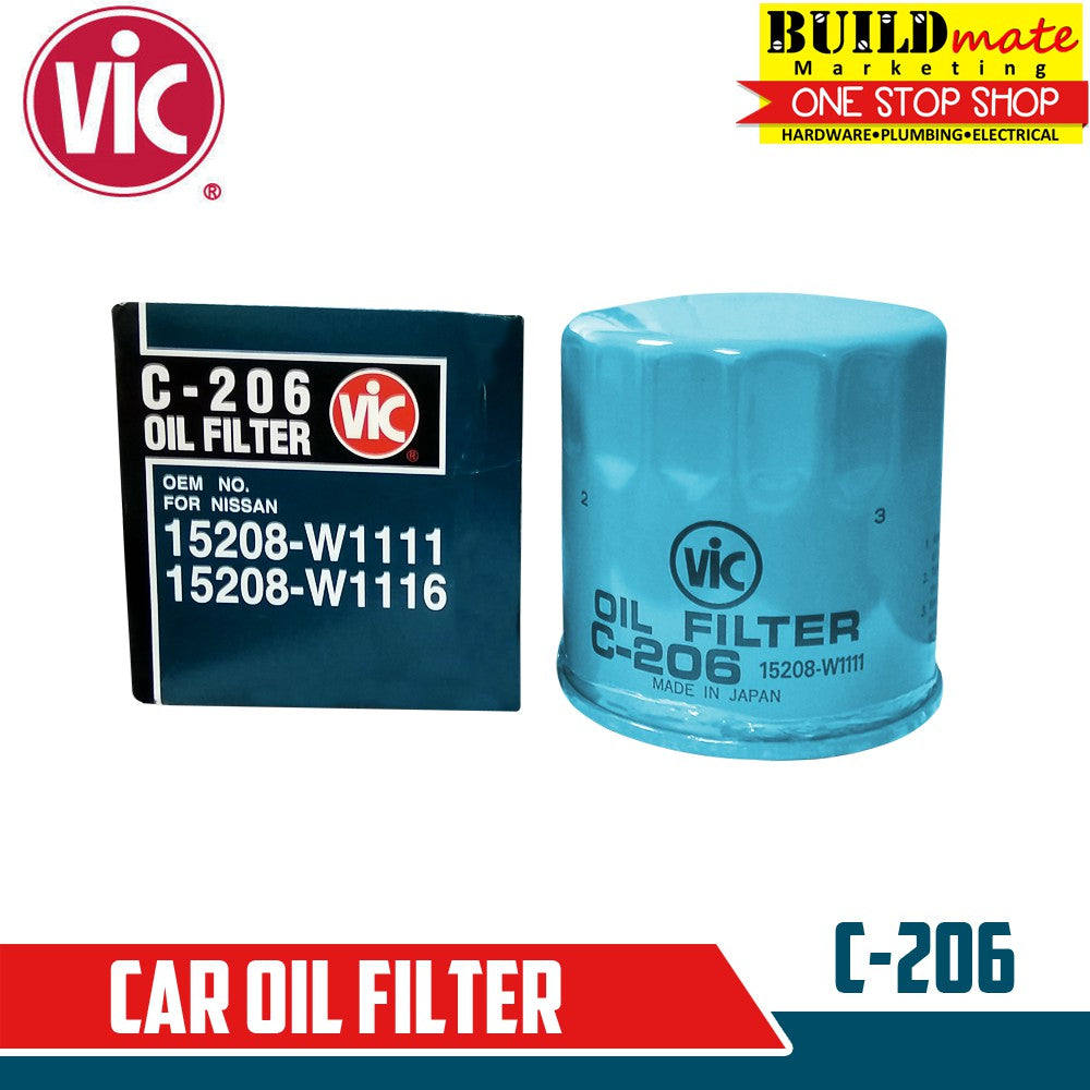 Vic Oil Filter C-206 Nissan Navara — Buildmate