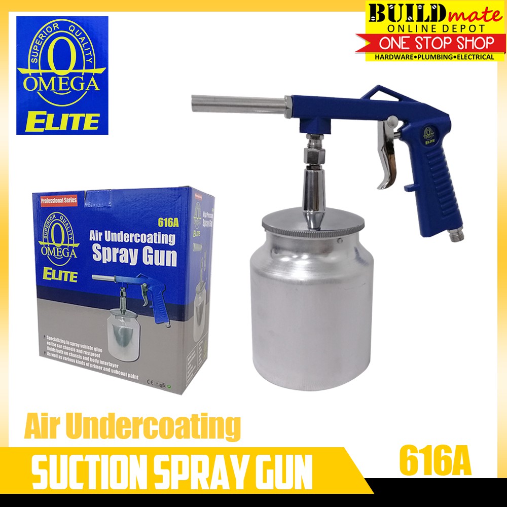 OMEGA ELITE Air Undercoating Rust Proofing Spray Gun 616A PROFESSIONAL ...