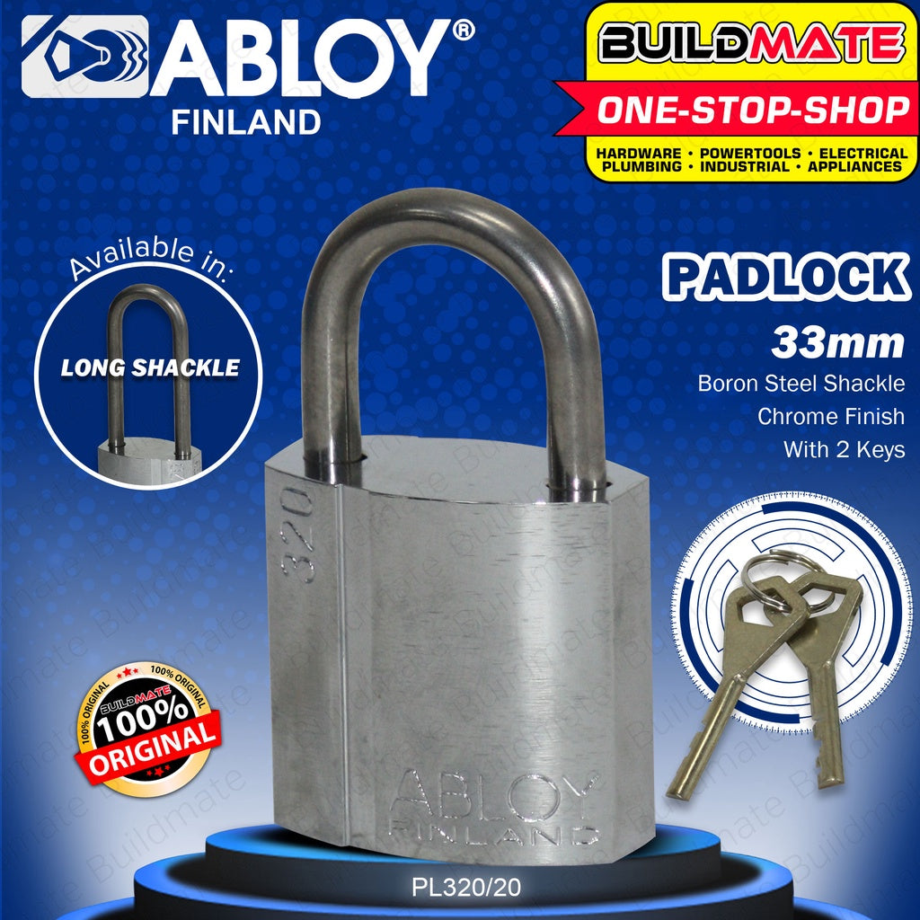 ABLOY Finland Original Heavy Duty Gate Door Padlock PL 320/20 | PL 320 ...