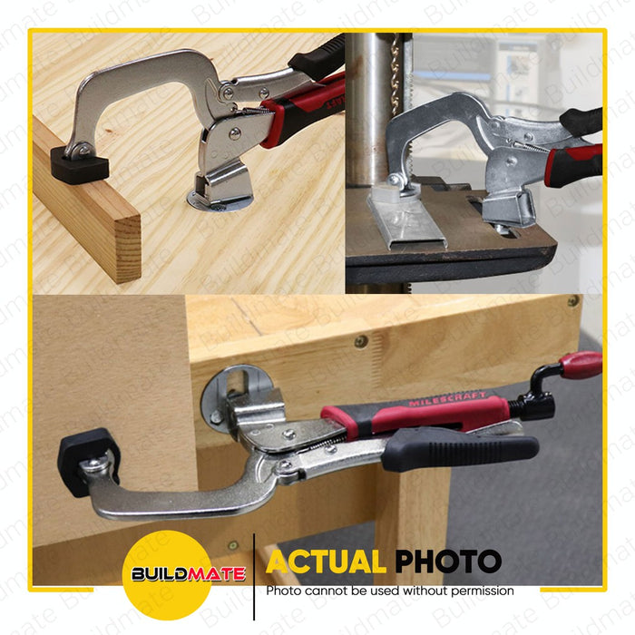 BUILDMATE Milescraft Bench Clamp 3" / 6" Inch Heavu Duty Woodworking C ...