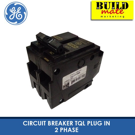 GE Plug In Circuit Breaker TQL Plug In 2 Phase •BUILDMATE• — Buildmate