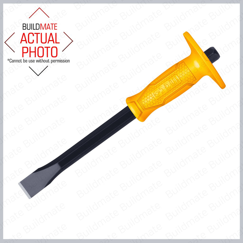 INGCO Original FLAT Cold Chisel 250mm | 300mm Carbon Steel Plastic Han ...
