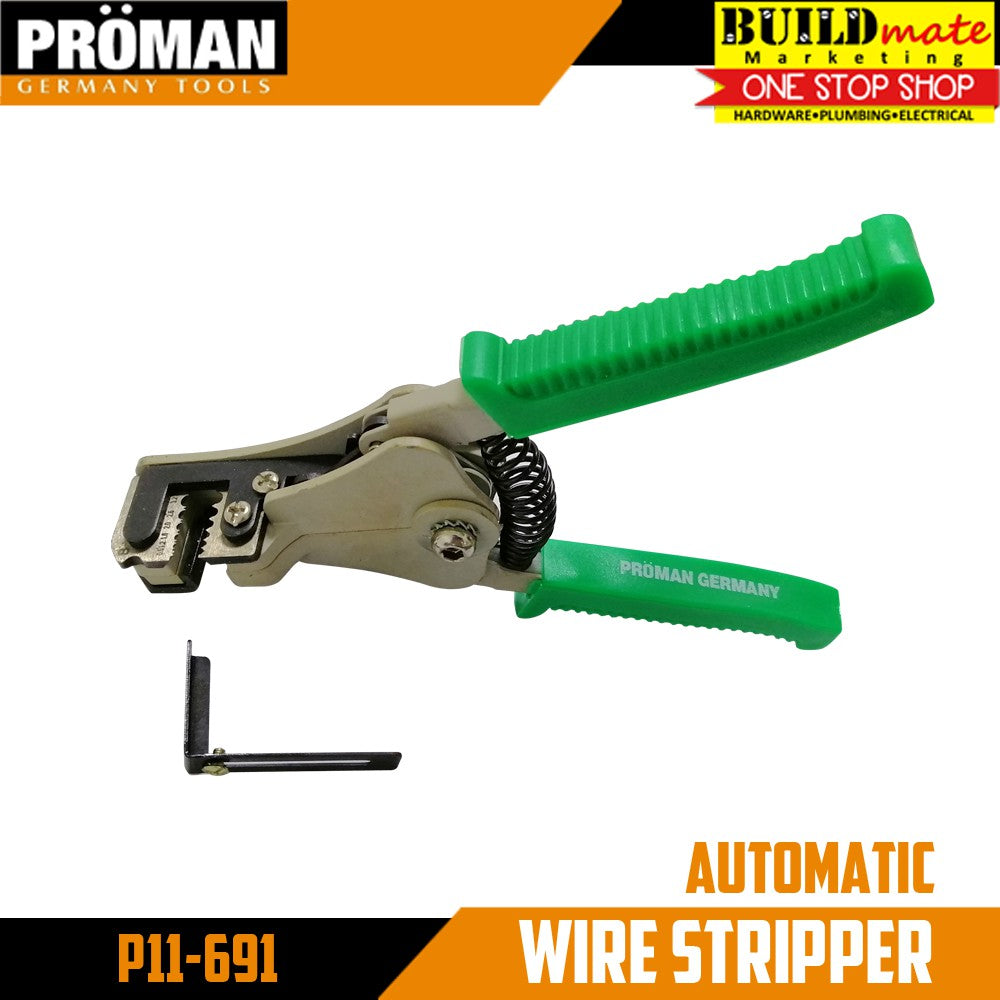 Proman Automatic Wire Stripper P11-691 •BUILDMATE• — Buildmate