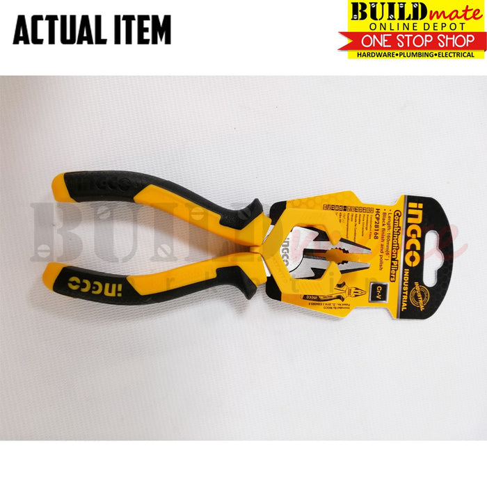 BUILDMATE Ingco Combination Pliers 6" 160mm Cr-V Multi-Purpose Plier C — Buildmate