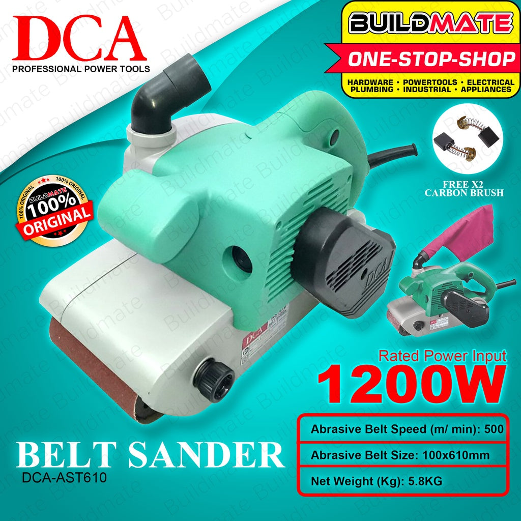 DCA Belt Sander 1200W AST610 •BUILDMATE• — Buildmate