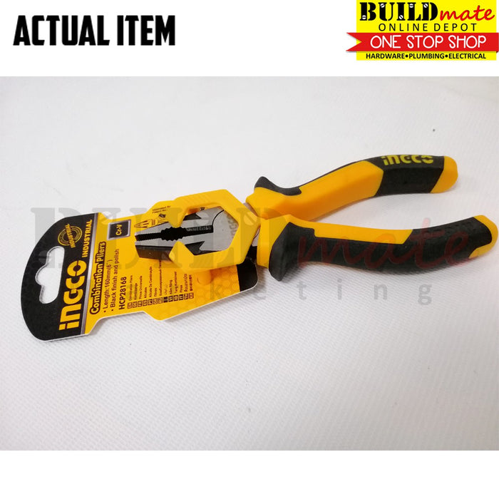 BUILDMATE Ingco Combination Pliers 6" 160mm Cr-V Multi-Purpose Plier C — Buildmate