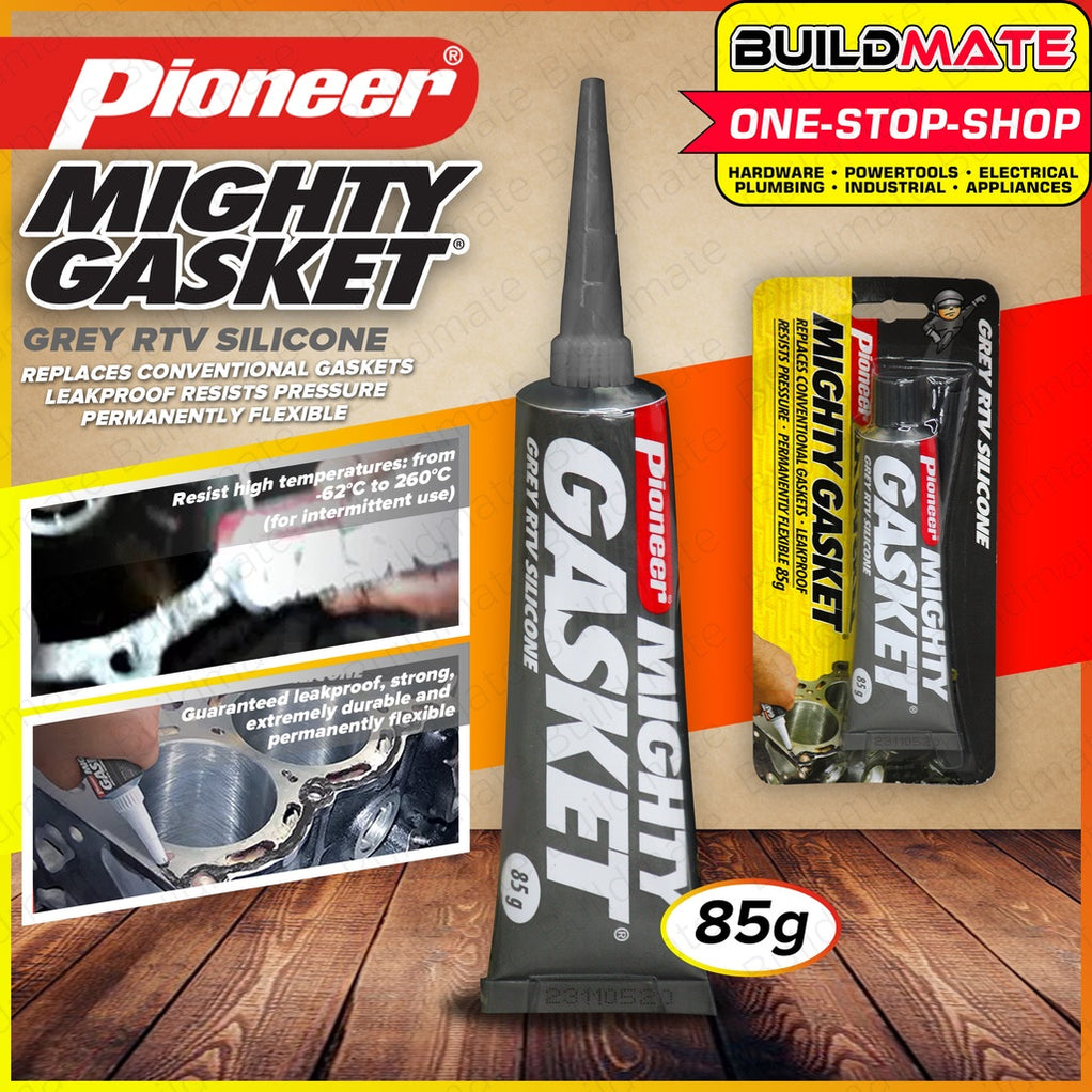 PIONEER Mighty Gasket Black | Grey | Red RTV Silicone 15g | 30g | 85g ...