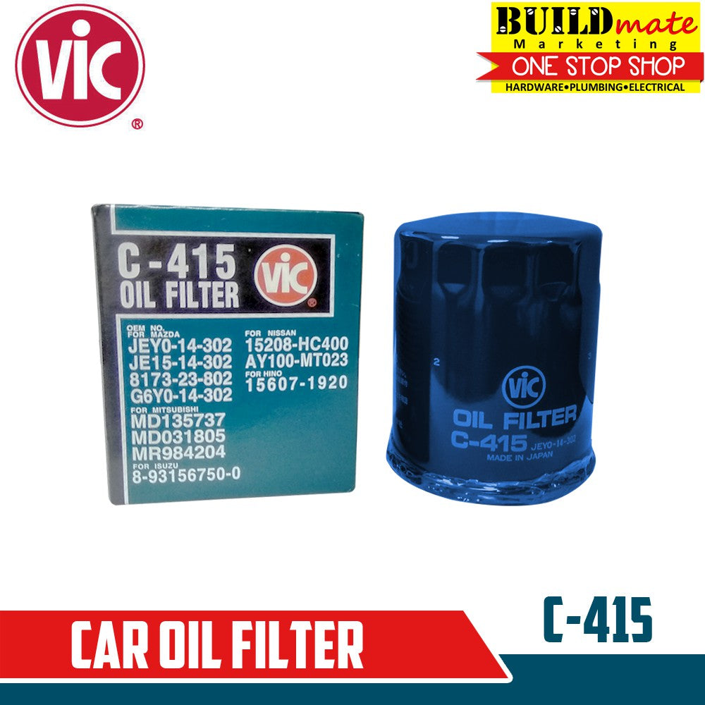 Vic Oil Filter C-415 Mitsubishi Lancer — Buildmate