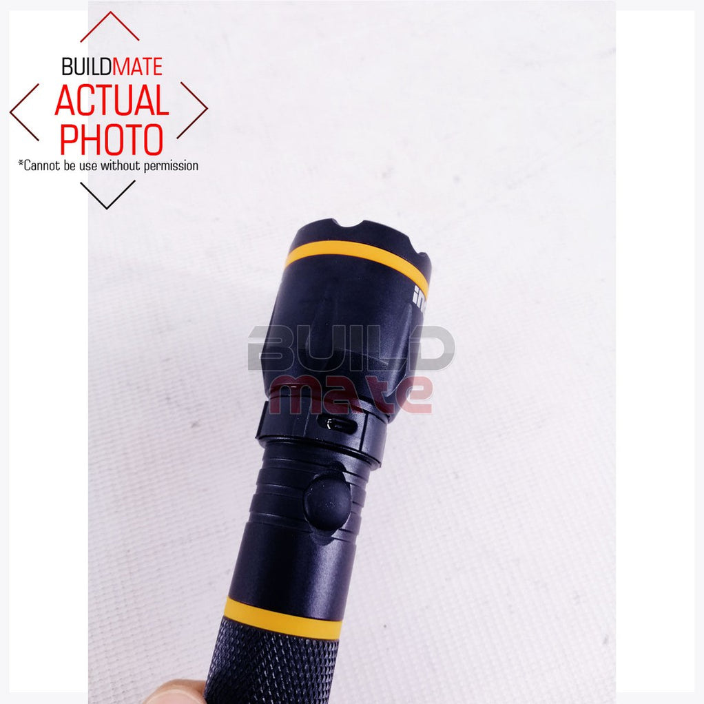 BUILDMATE Ingco Industrial Flashlight 4-18 Hours Drop Resistant 50/150 ...