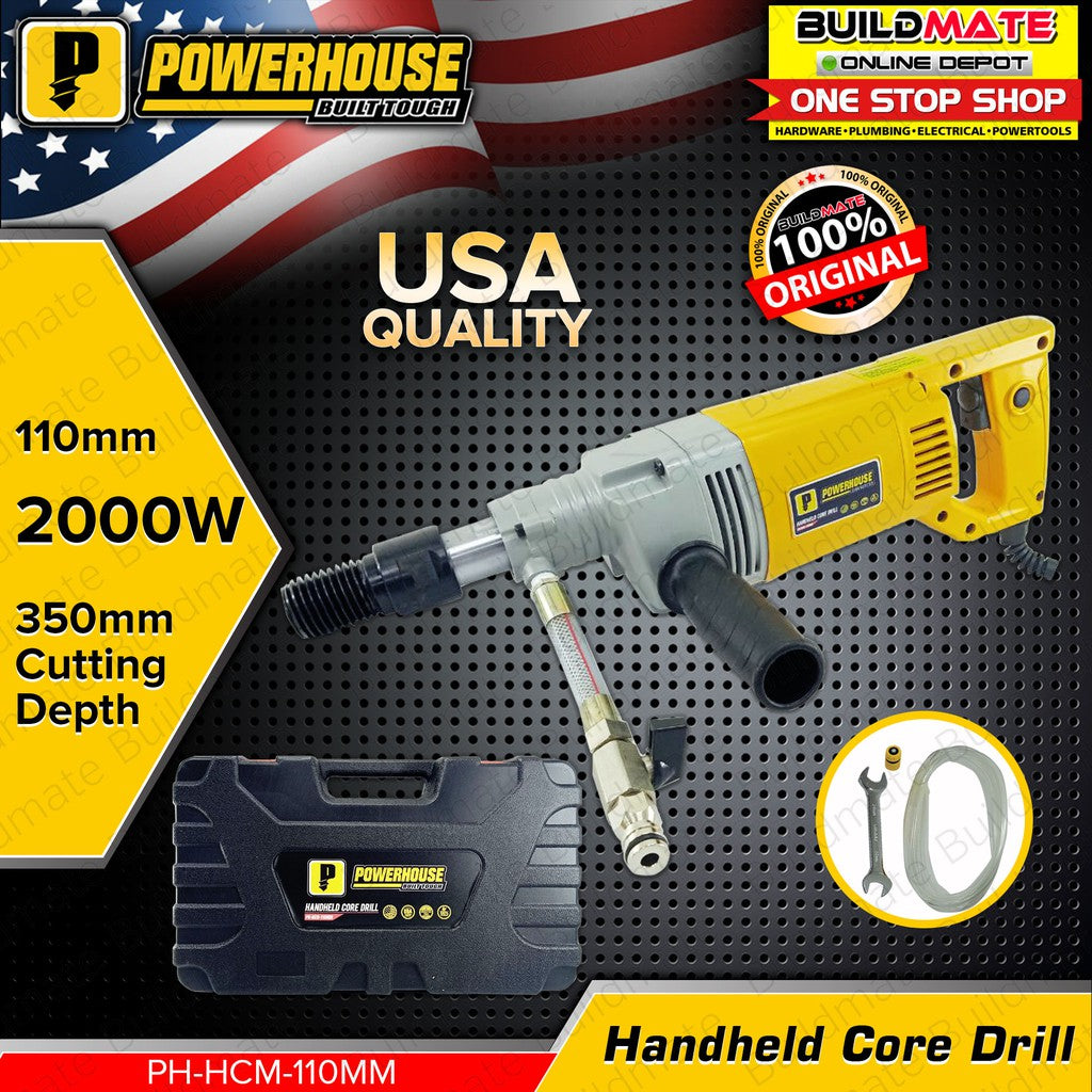 BUILDMATE Powerhouse Diamond Core Coring Drill Machine 2000W PH-HCM-11 ...