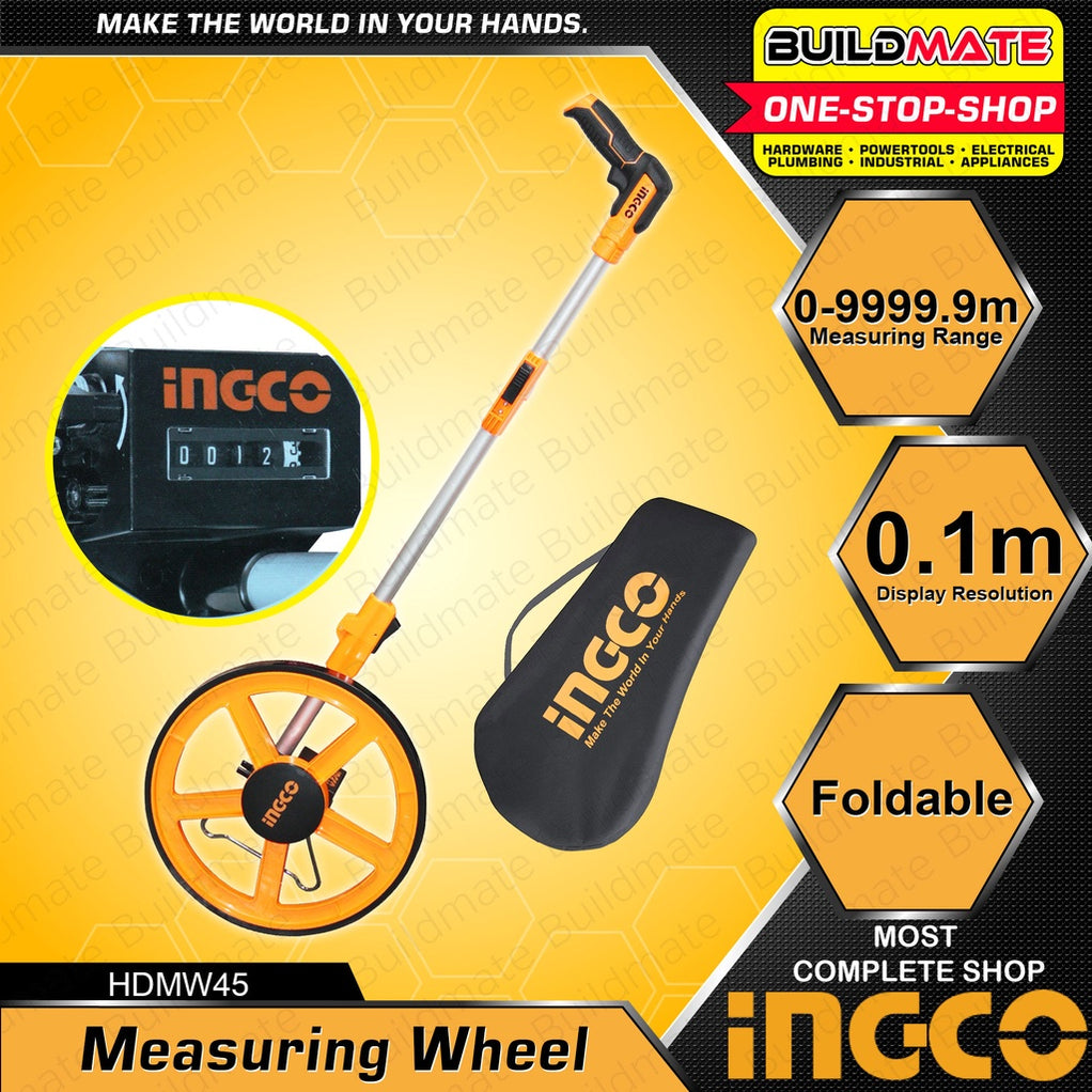 Ingco Foldable Measuring Wheel Measure HDMW45 100% ORIGINAL / AUTHENTI ...