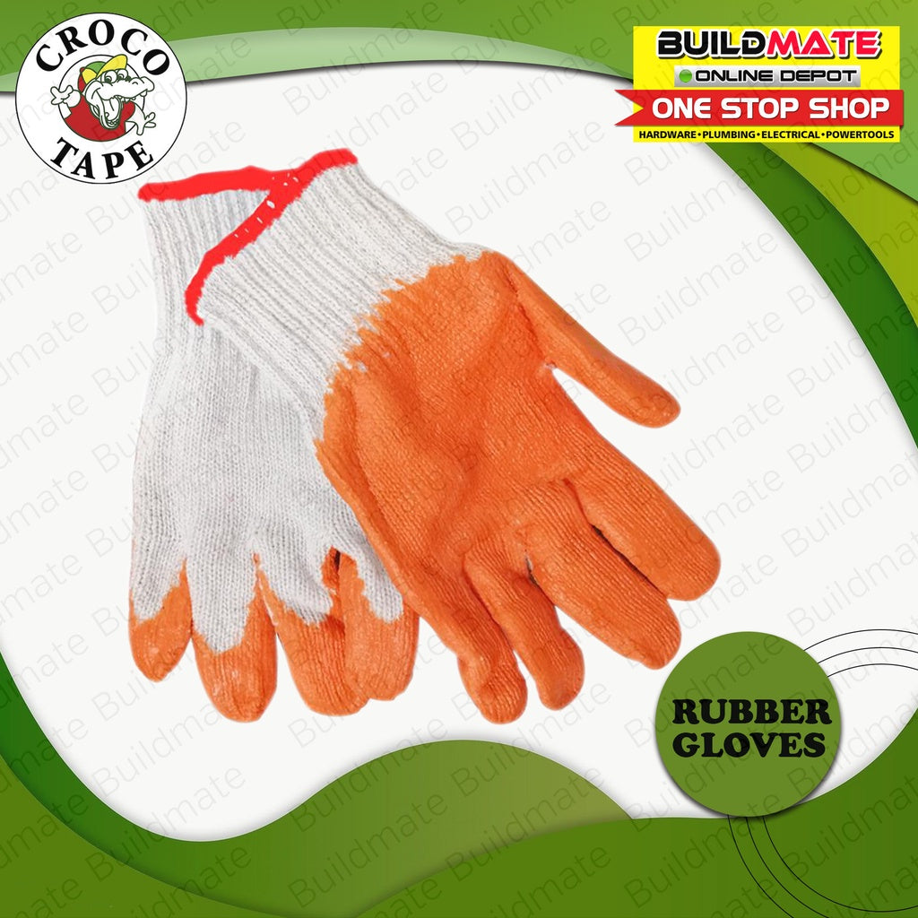 CROCODILE RUBBER Gloves •BUILDMATE• — Buildmate