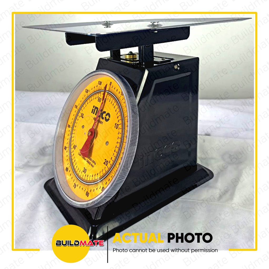 INGCO Spring Table Scale 60kg HESA5601 •BUILDMATE• IHT — Buildmate