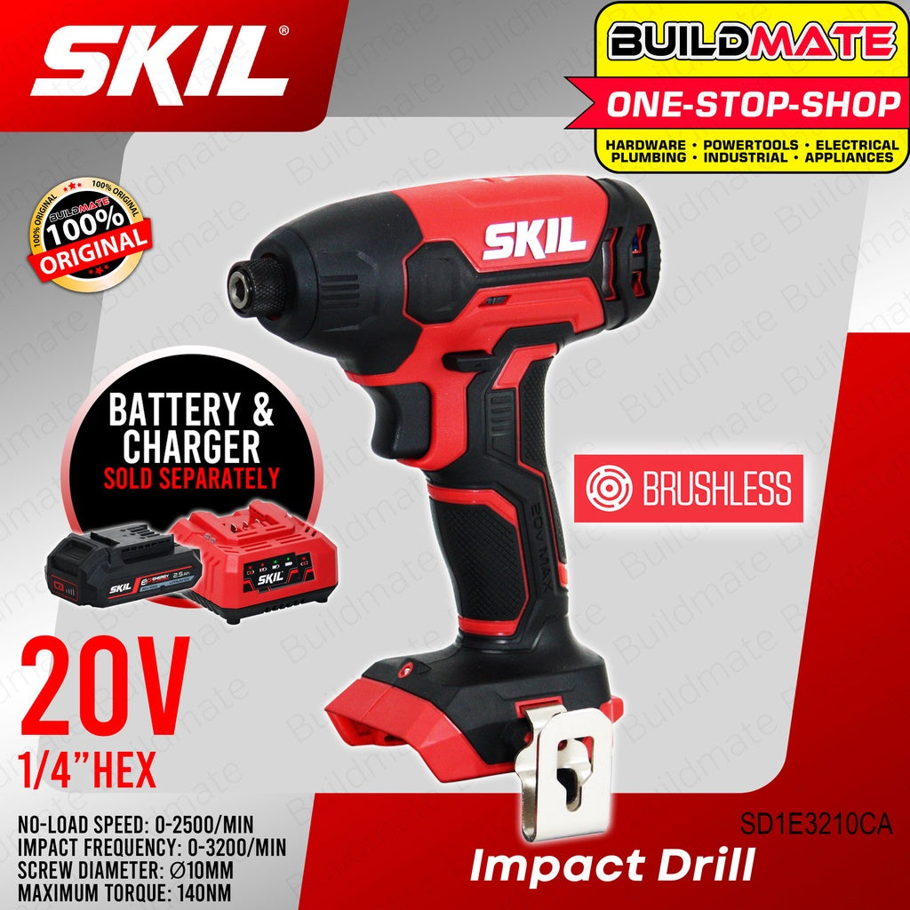 SKIL Cordless Impact Drill/Driver 20V BL SD1E3210CA BARE UNIT ONLY •BU ...