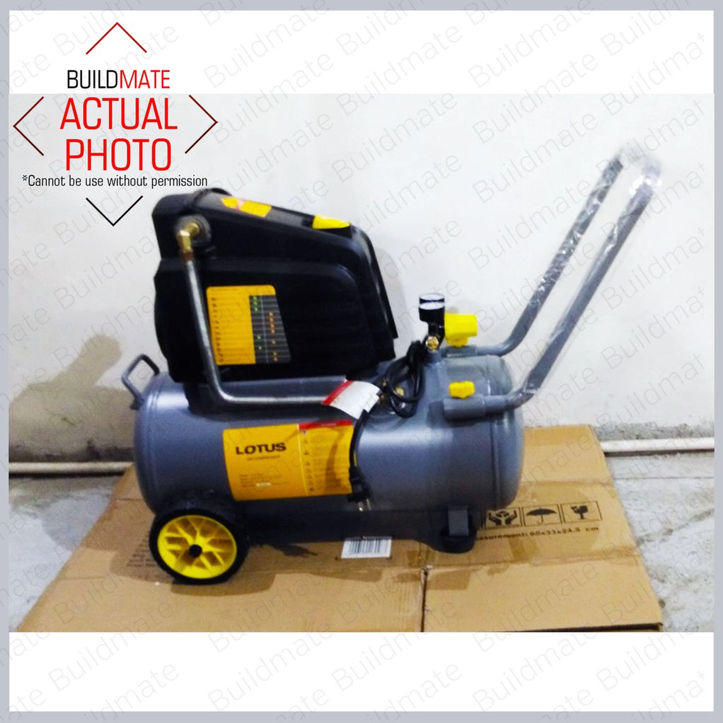 LOTUS Oil-Free Air Compressor 8Gal 1.5HP LTHC3000 •BUILDMATE• LPT ...