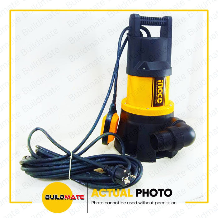 INGCO Submersible Sewage Water Pump 1.5 HP SPD10001-5 +FREE TAPEMEASUR ...