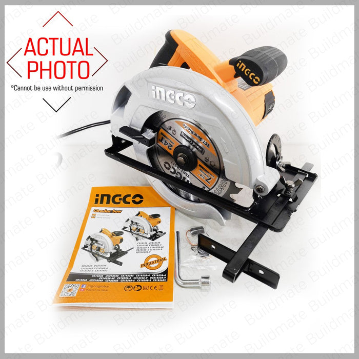 INGCO 1600W Circular Saw 7-1/4" 1600W CS185682 +FREE INGCO 3M TAPE MEA ...