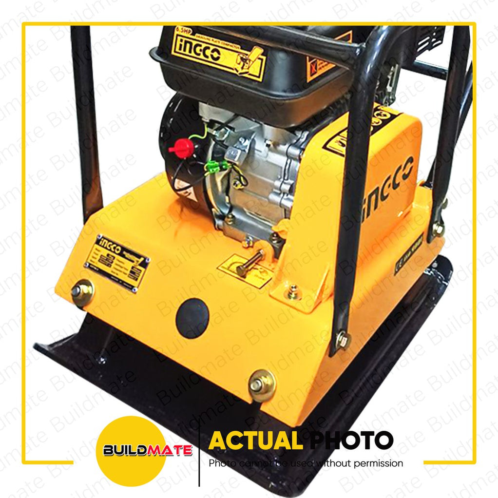 INGCO Gasoline Plate Compactor 4.8KW 6.5HP GCP100-2 •BUILDMATE• IPT ...