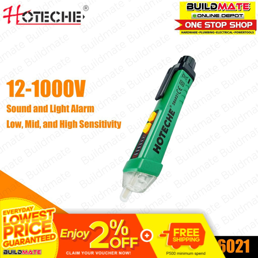 HOTECHE Non-Contact AC Voltage Detector 286021 •BUILDMATE• — Buildmate