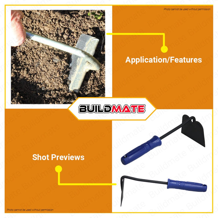 WADFOW Garden Hoe Hollow Hoe Sharp Durable Garden Tool Hand Shovel Wee ...