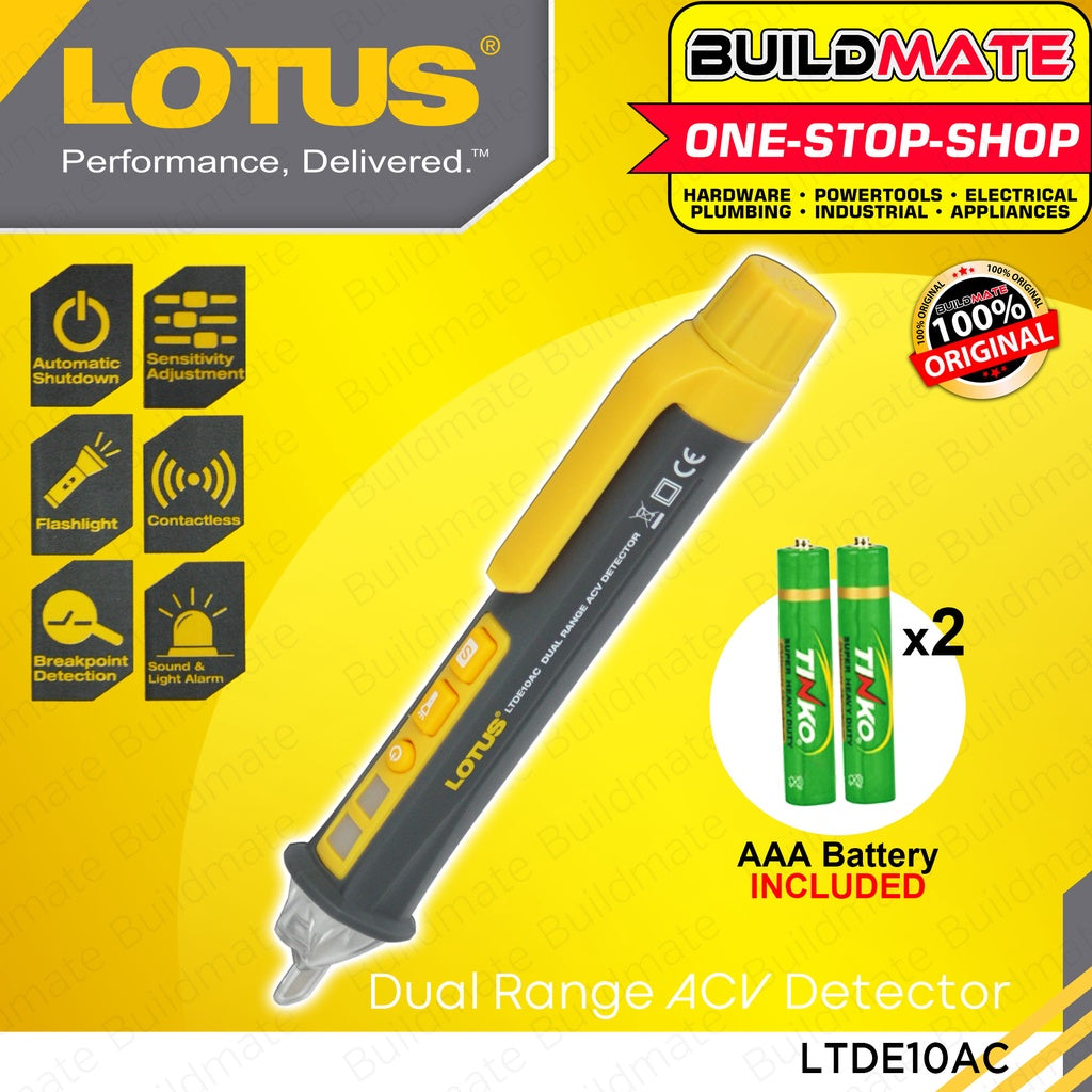 LOTUS Dual Range Non-contact AC Voltage Detector Finder Measuring Tool ...