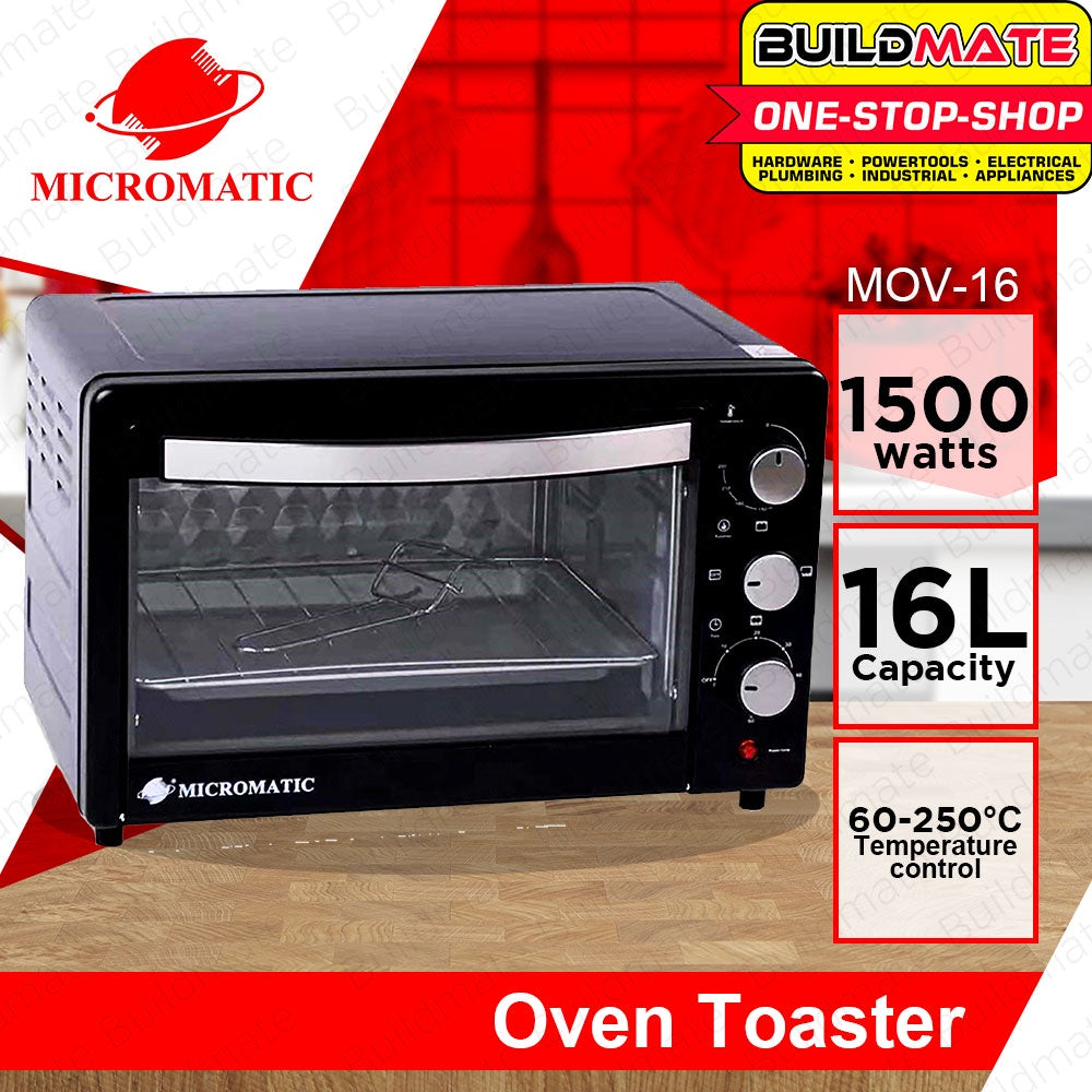 MICROMATIC Kitchen Oven Toaster 16L 1500W Electric Oven Microwave Toas ...