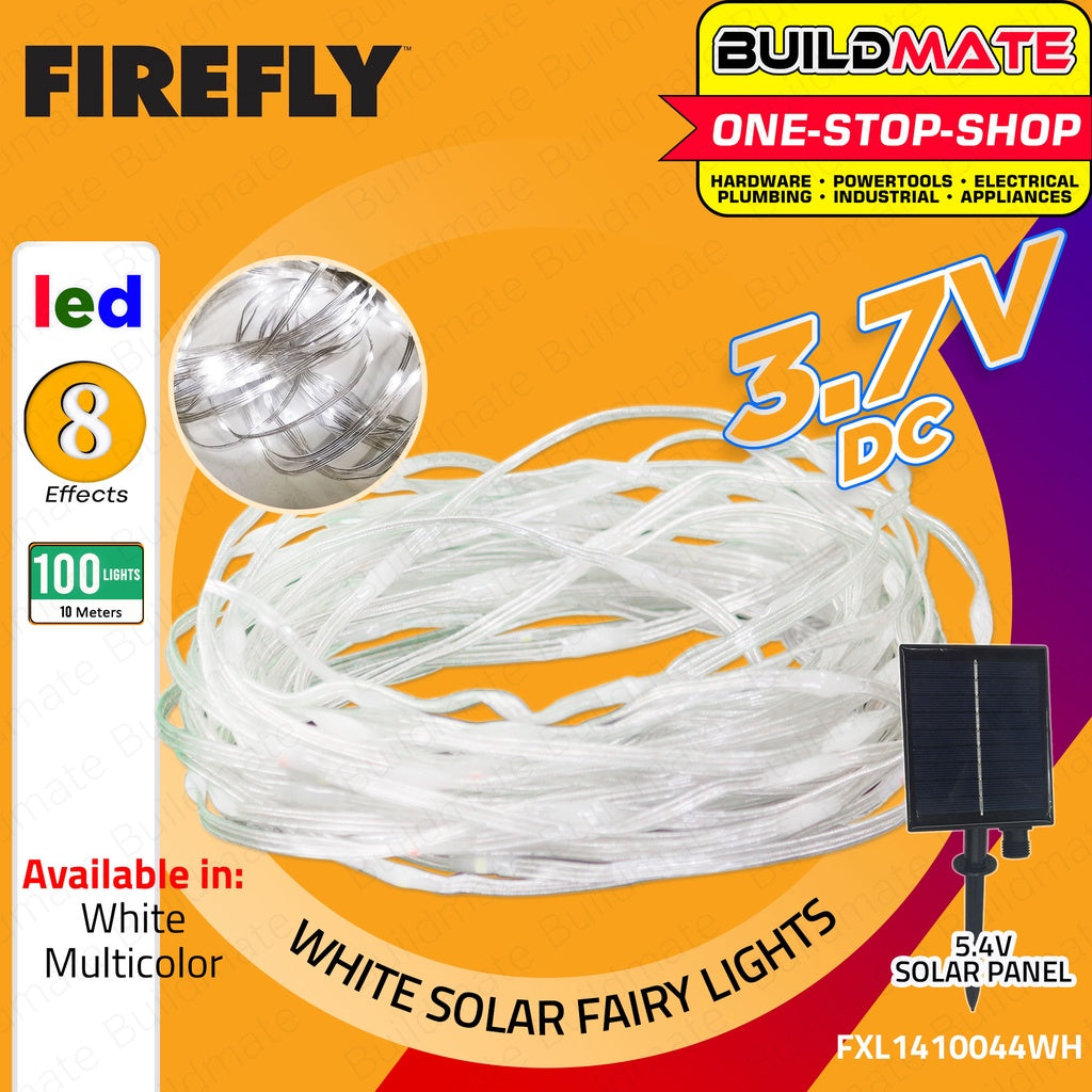 FIREFLY Christmas Solar Fairy Lights 10M White | Multicolor Christmas ...