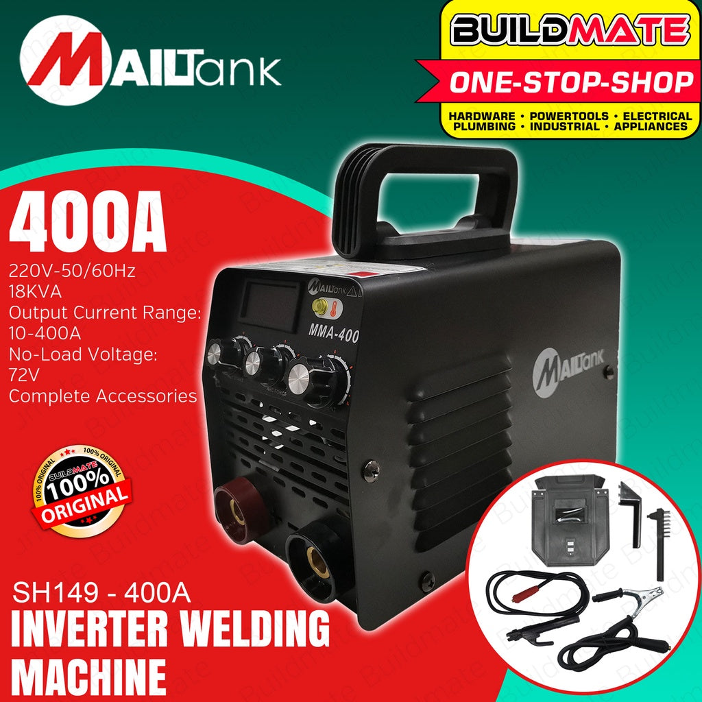 MAILTANK Portable Inverter Welding Machine ARC MMA-400 IGBT Welder Mac ...