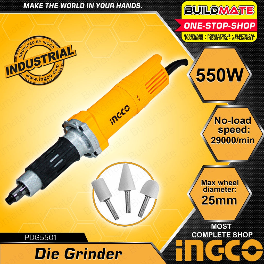 INGCO Die Grinder 550W 6mm Electric Grinder Drill Grinding Electric Dr ...